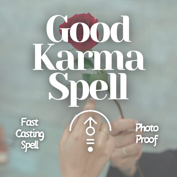 Karma Spell - Etsy