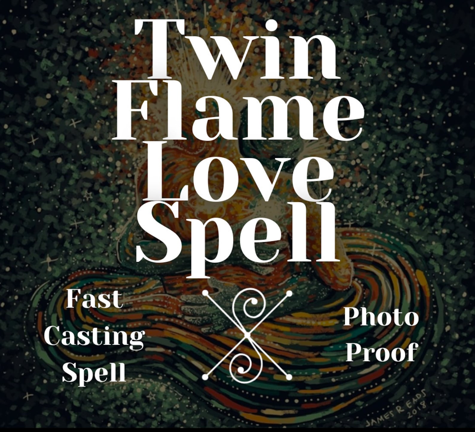 Twin Flame Love Spell: Eternal Union, White Magic - Etsy