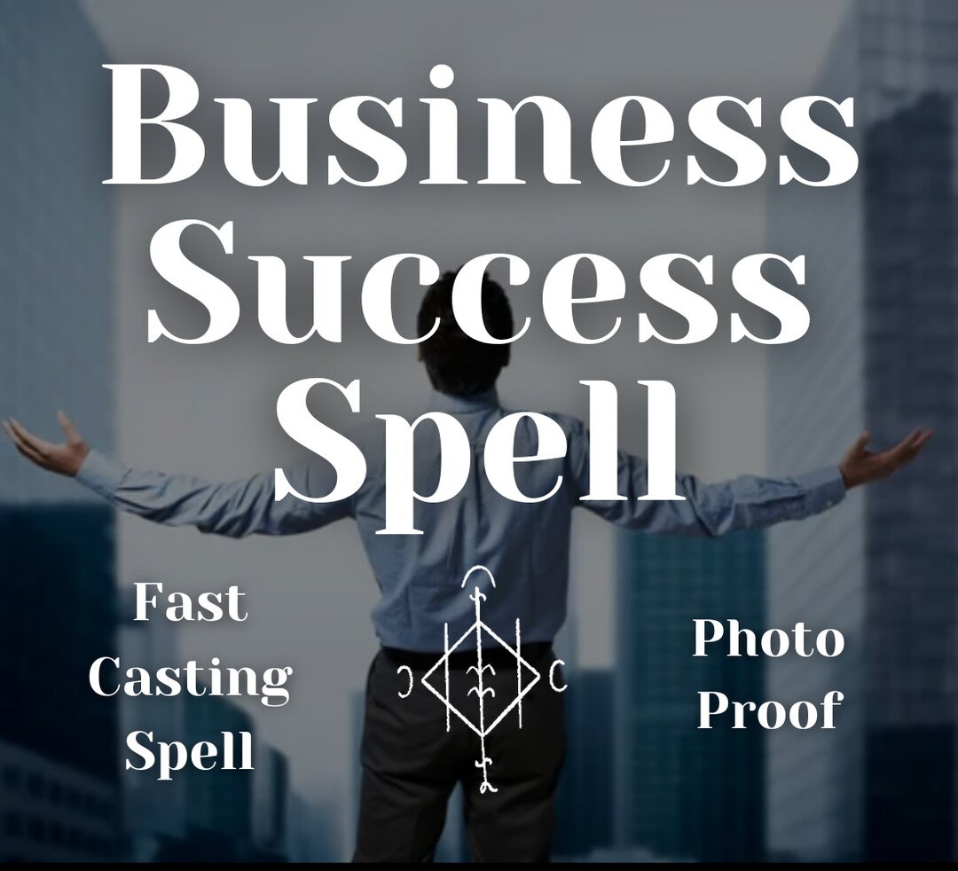 Business Success Spell | Wealth Spell | Improve Career Spell | Money ...
