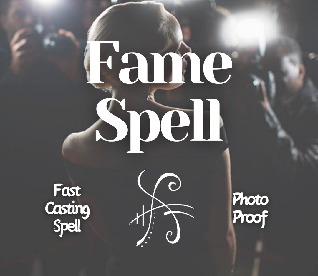 Fame and Popularity Spell: Starlight Ascension Ritual - Etsy