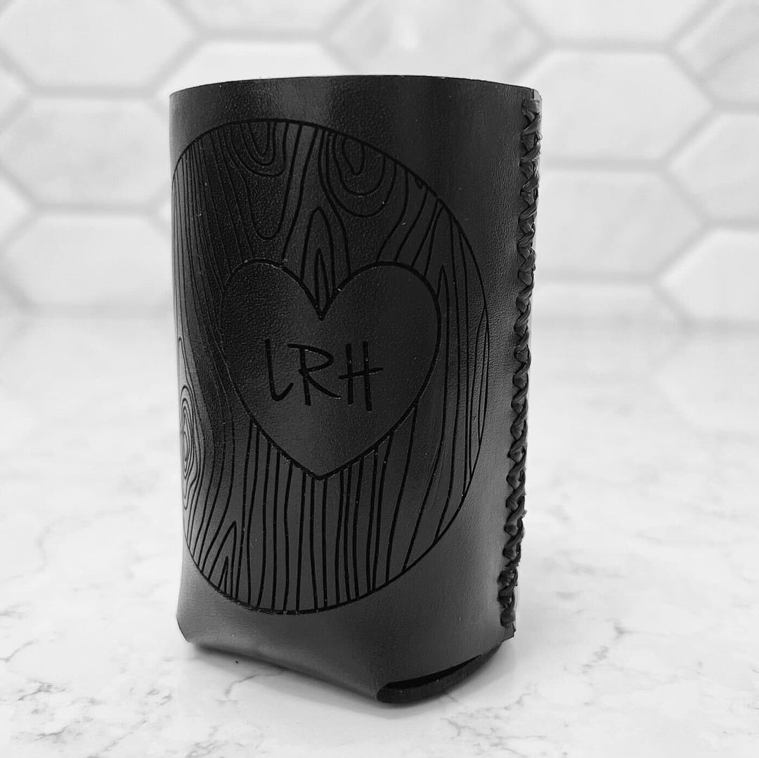 Handcrafted Custom Leather Koozie the Perfect Jacket for Your Favorite ...