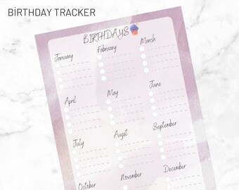 Happy Mail Tracker Printable - Etsy