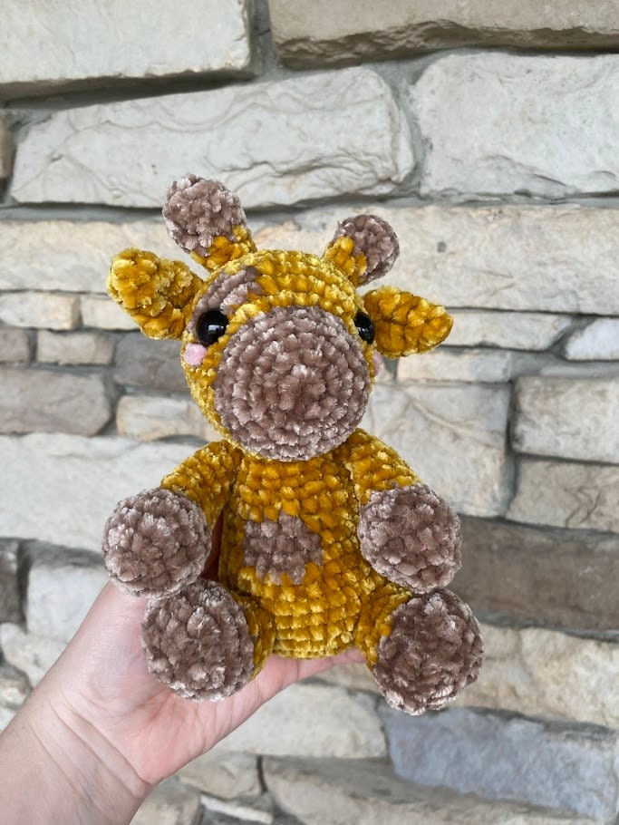 Giraffe Crochet Giraffe Giraffe Plush Giraffe Plushie Giraffe Stuffie ...