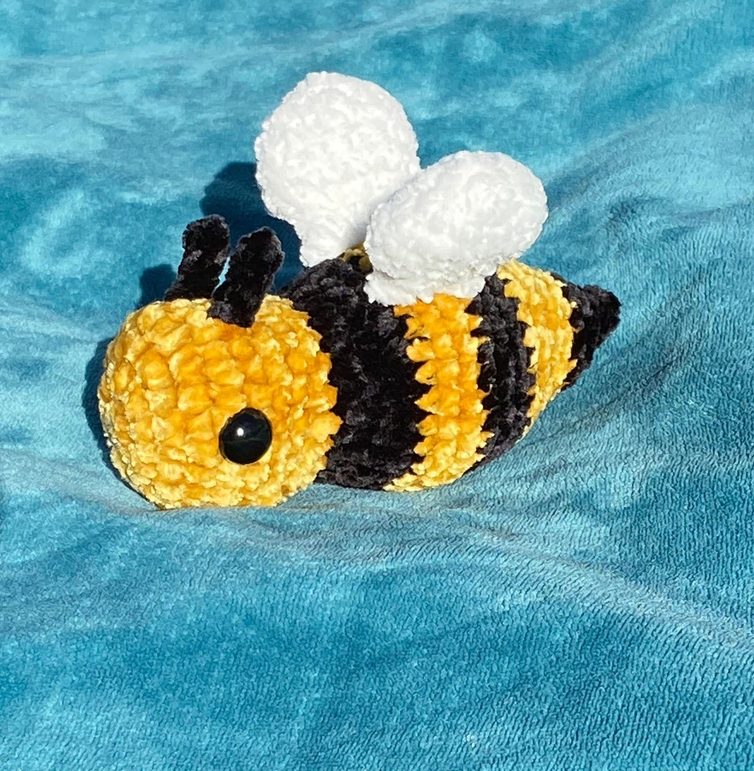 Bernie the Bee Crochet Bee Stuffed Bee Bee Plushie Bee - Etsy