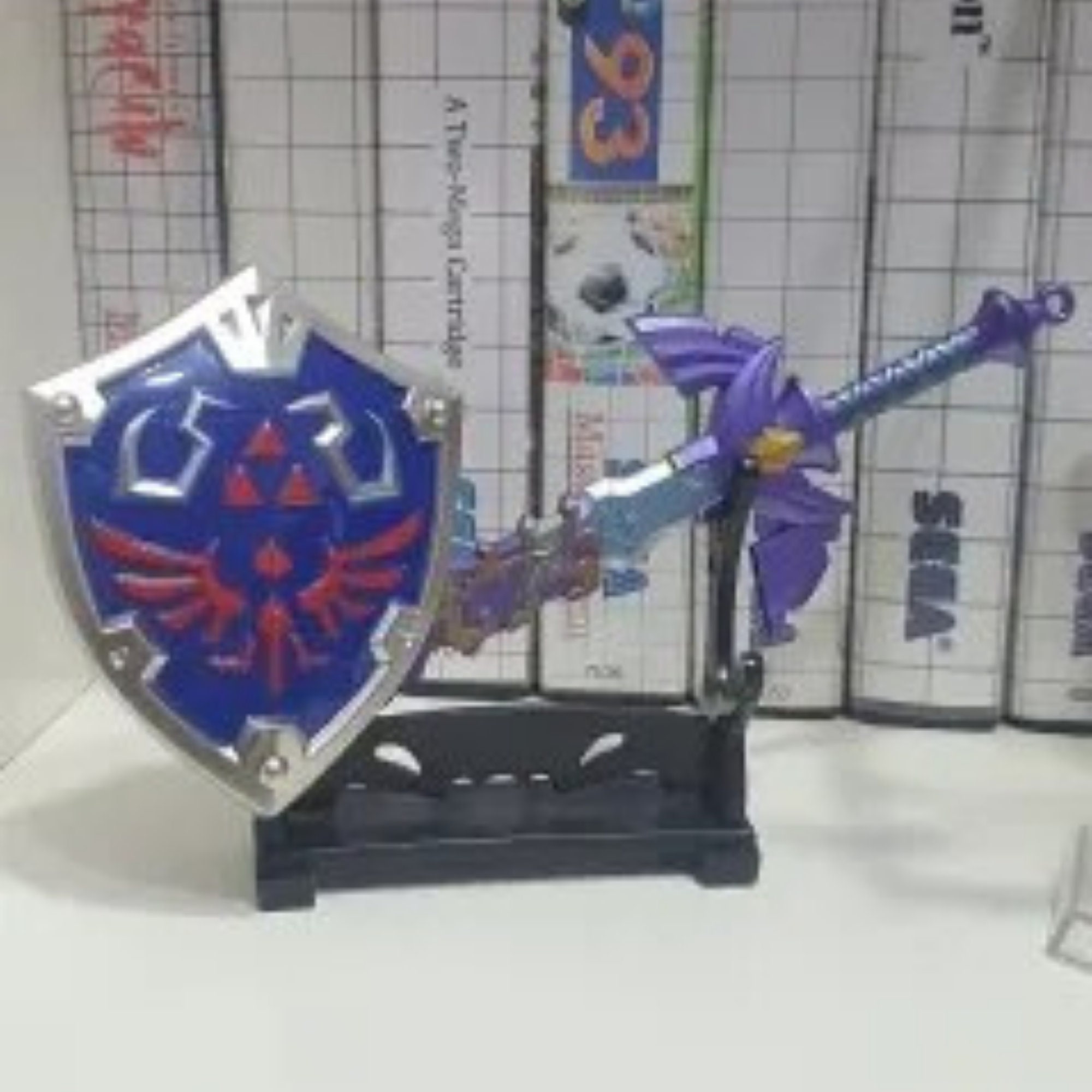 Legend of Zelda Replica 7 Cm Hylian Shield Botw Gaming Miniature ...