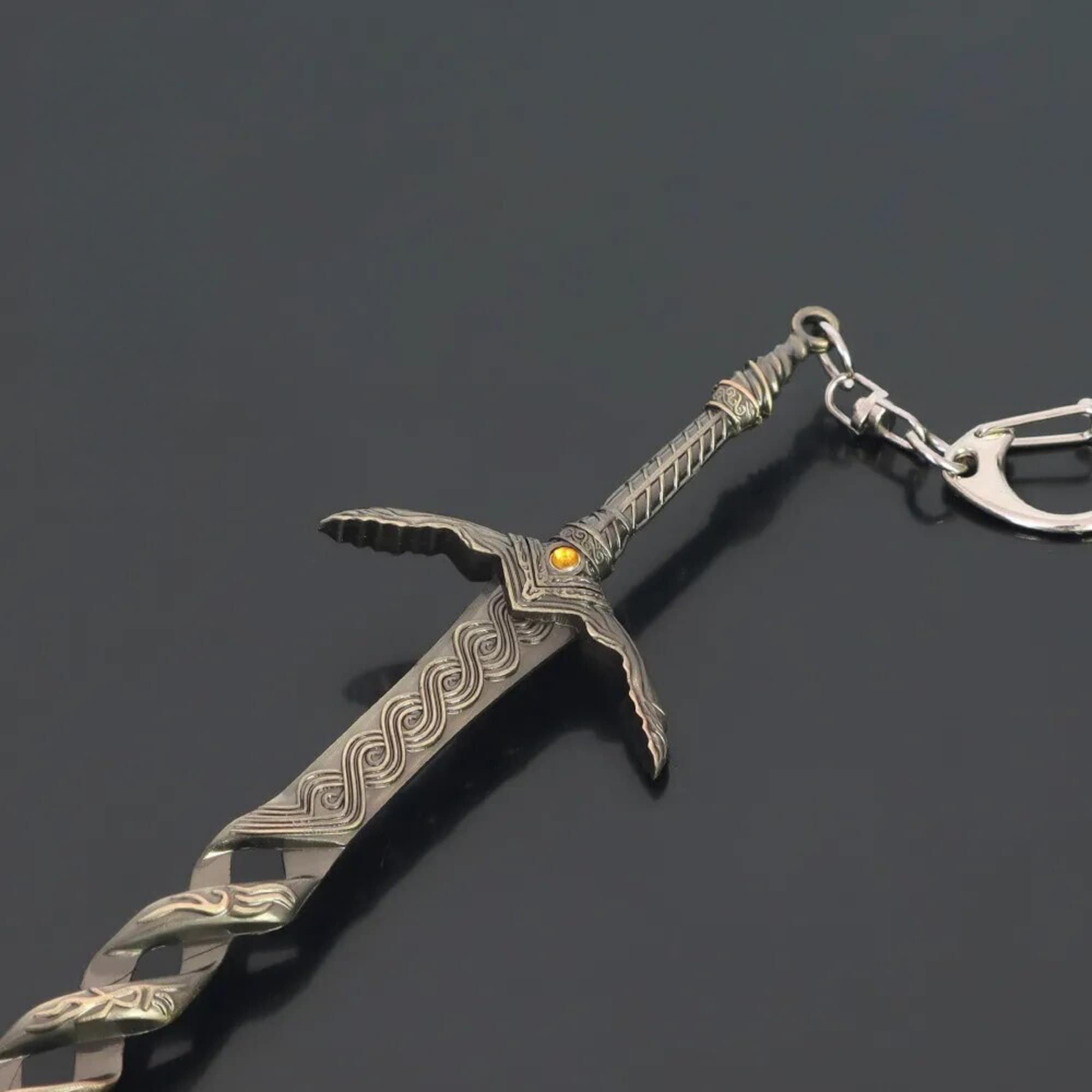Elden Ring Keychain Replica 22 Cm Hunting God Great Sword Gaming ...