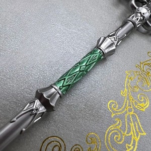 Legend of Zelda Replica 22 Cm Lightscale Trident Mipha Lance Gaming ...