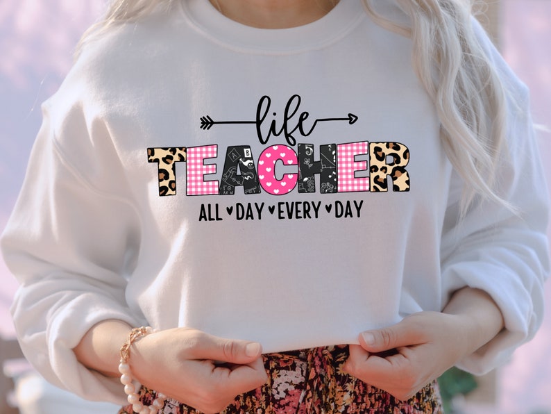 Teacher Life SVG PNG PDF, Teacher Appreciation Svg, Back to School Svg ...