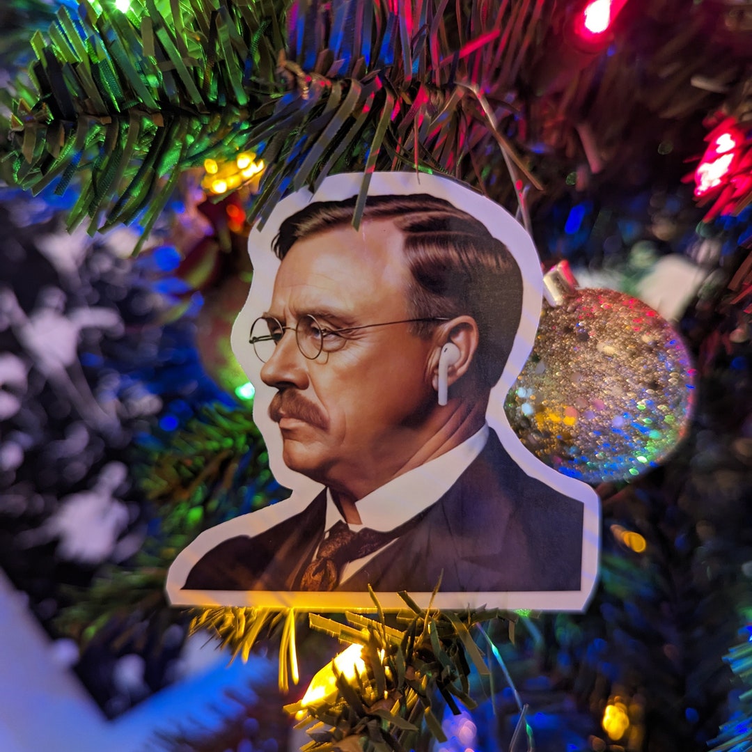 Teddy Roosevelt Funny History Sticker - Etsy