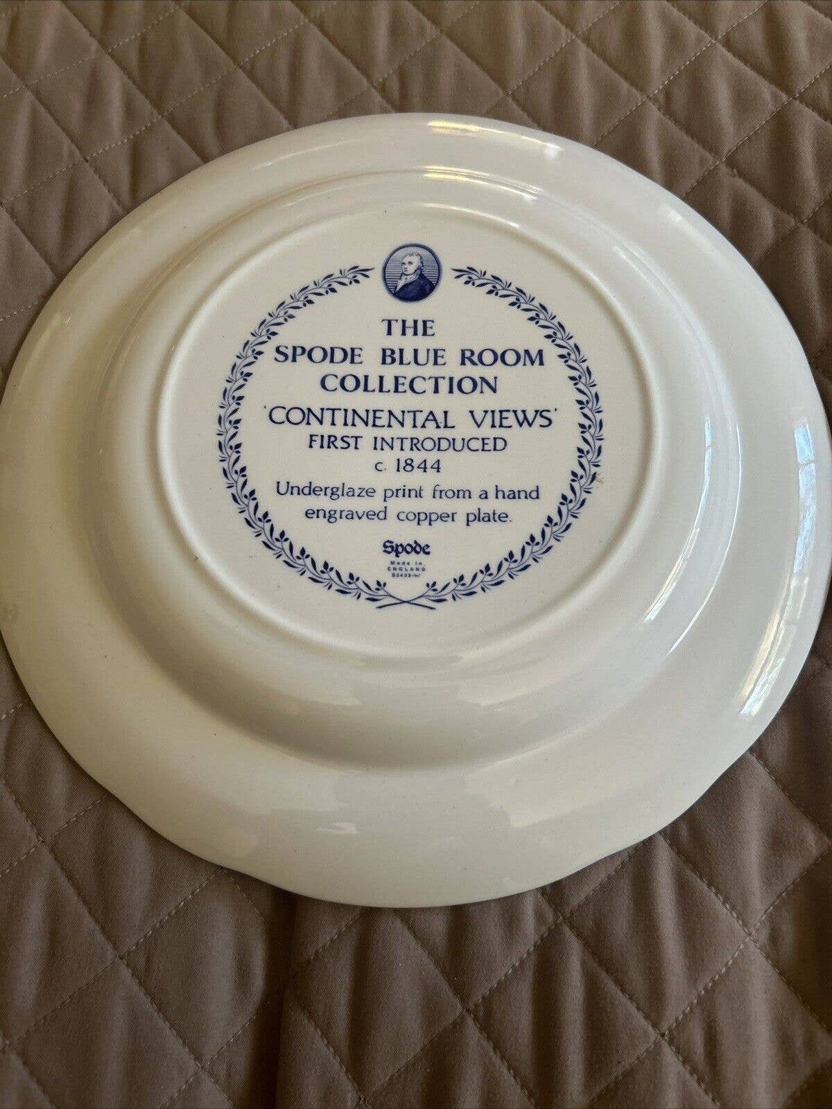 Set of 3, Spode, Blue Room Collection, Plates, Blue & White, England ...