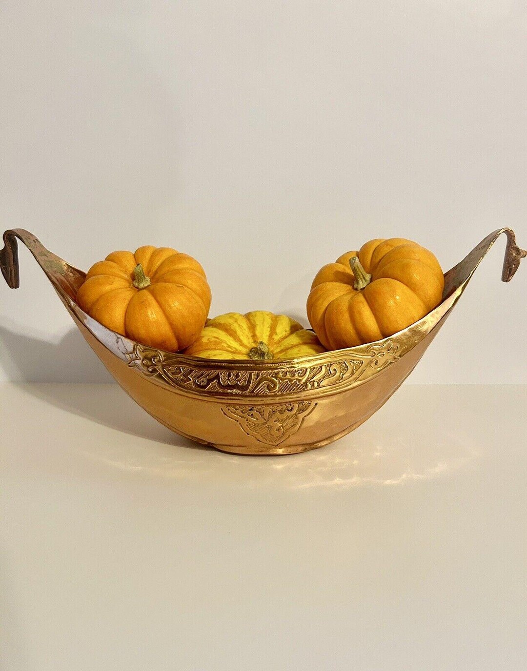 Vintage, Copper, Viking Ship, Bowl, Centerpiece, Planter, 13” X 4” - Etsy