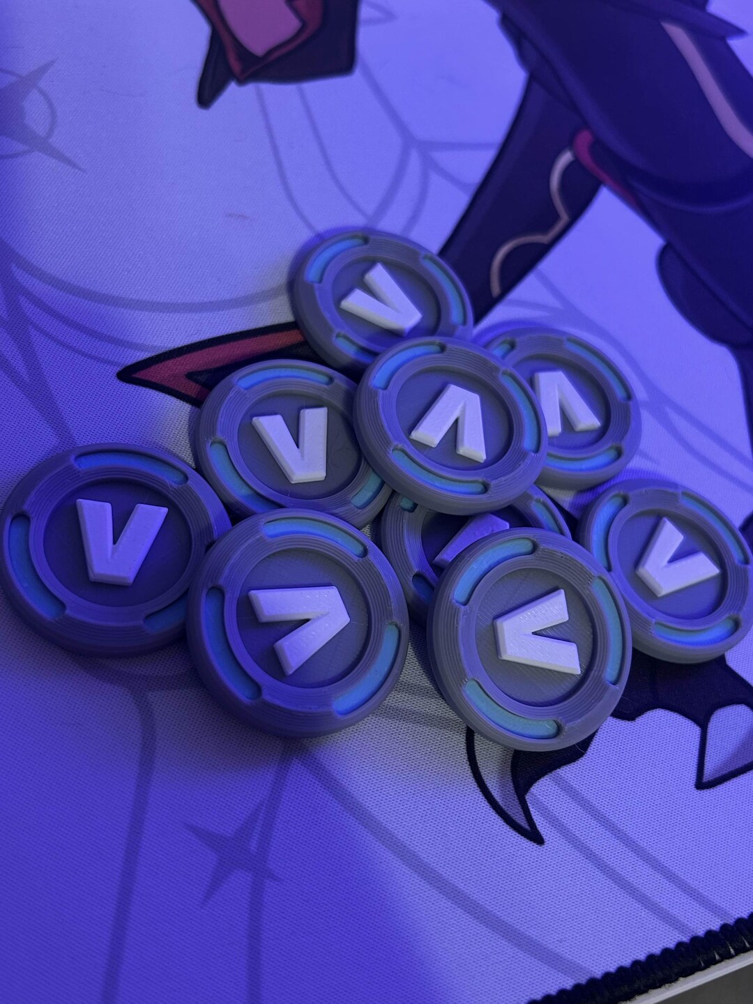 3D Printed Vbuck - Etsy