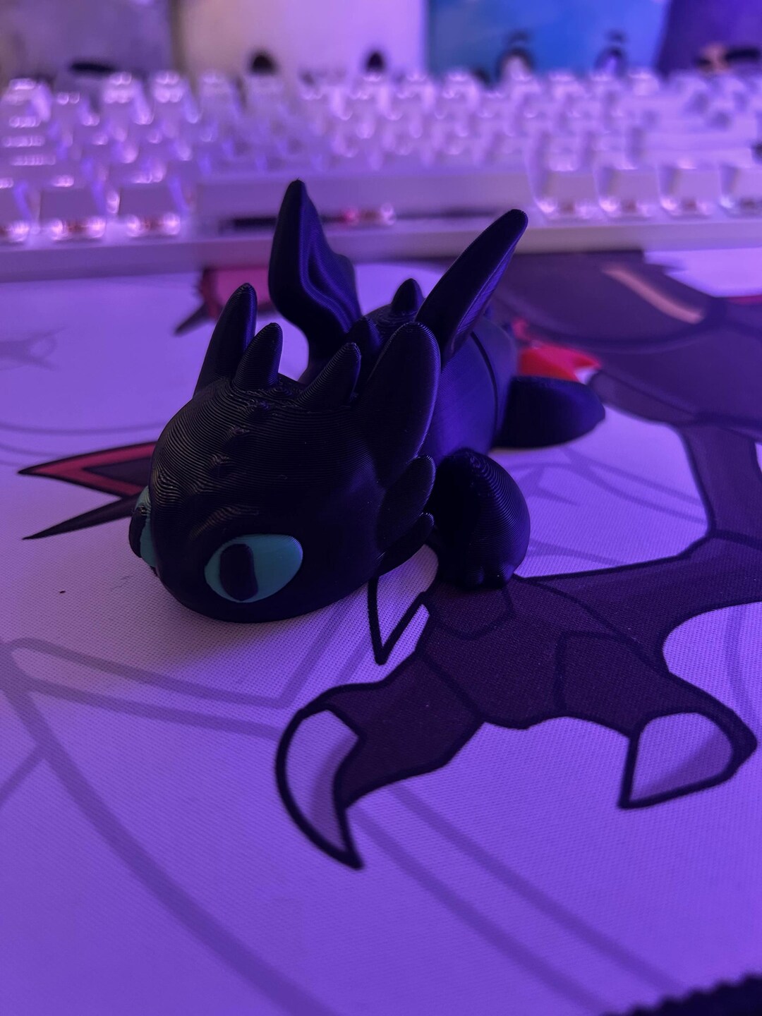 3D Printed Flexy Toothless - Etsy