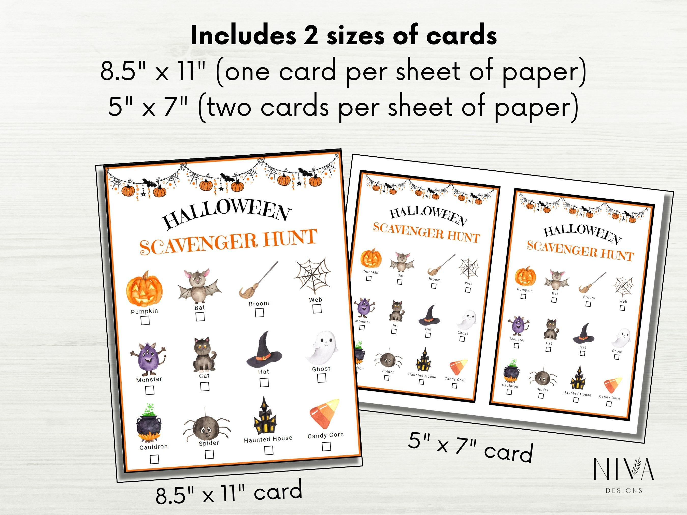 Halloween Games Printable | Kids Halloween Game Printable | Halloween ...