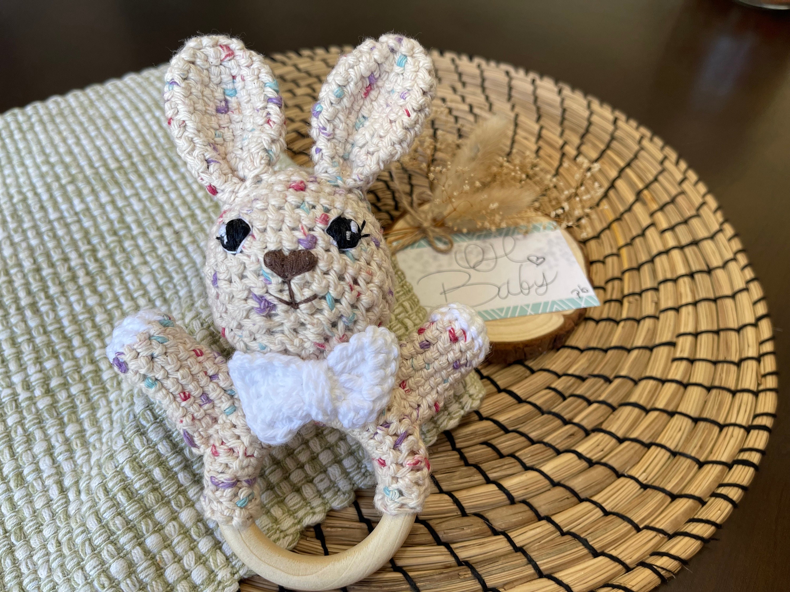 Newborn Baby Rattles, Personalized Gift, Infant Rattles, Animal Rattles ...