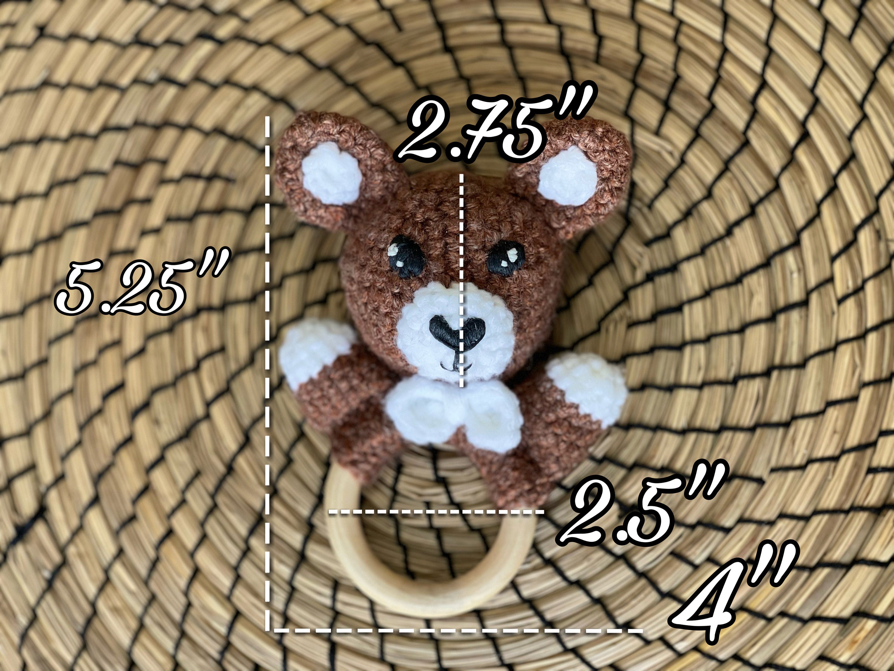 Newborn Baby Rattles, Personalized Gift, Infant Rattles, Animal Rattles ...