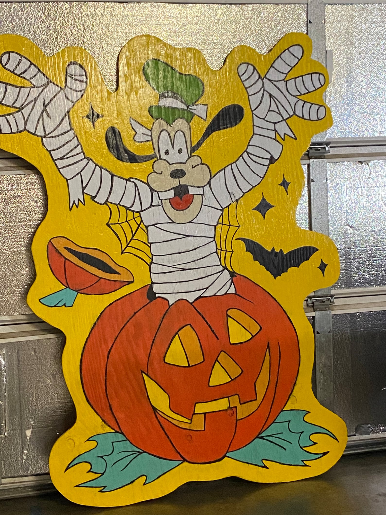 Mummy Goofy Pumpkin Woodcut - Etsy