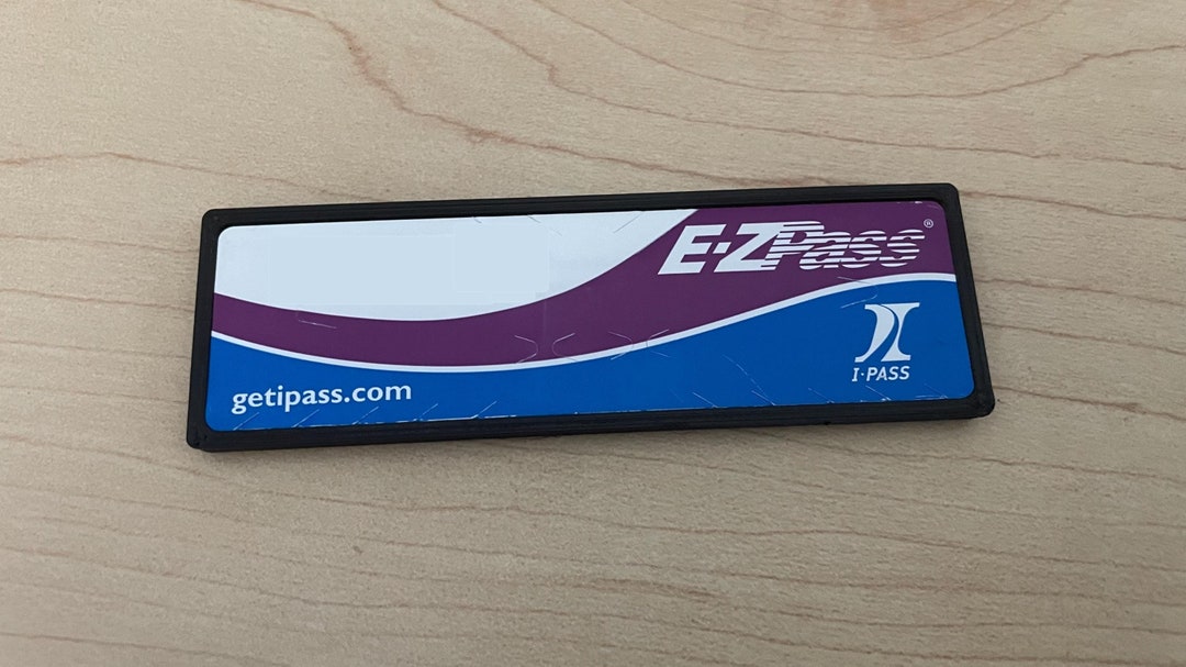 3D Printed Mount for I-pass/e-zpass Sticker - Etsy