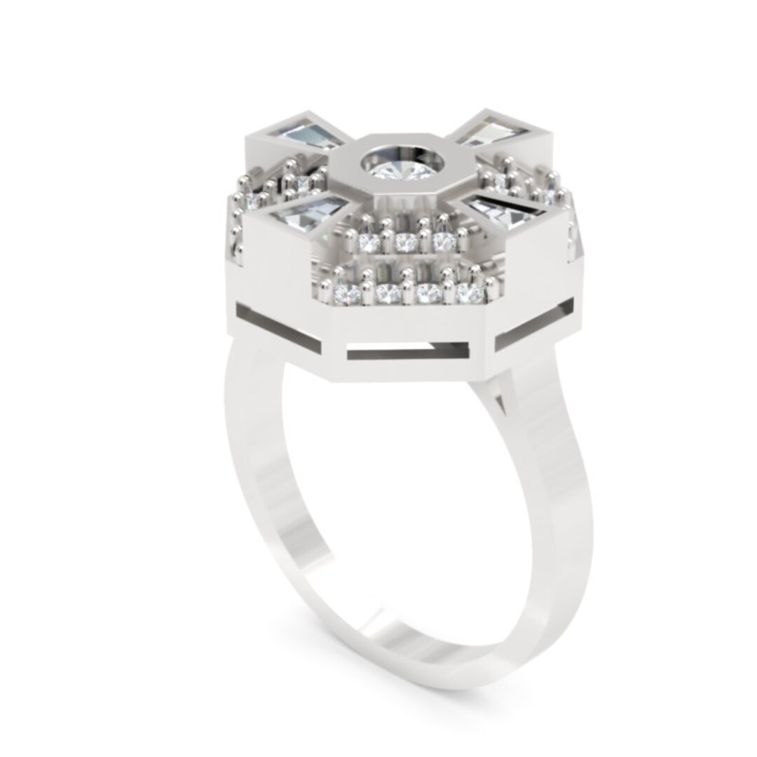 STL 3D Model/ Jewelry CAD File for 3D Printing// Ring/3d Jewelry File ...