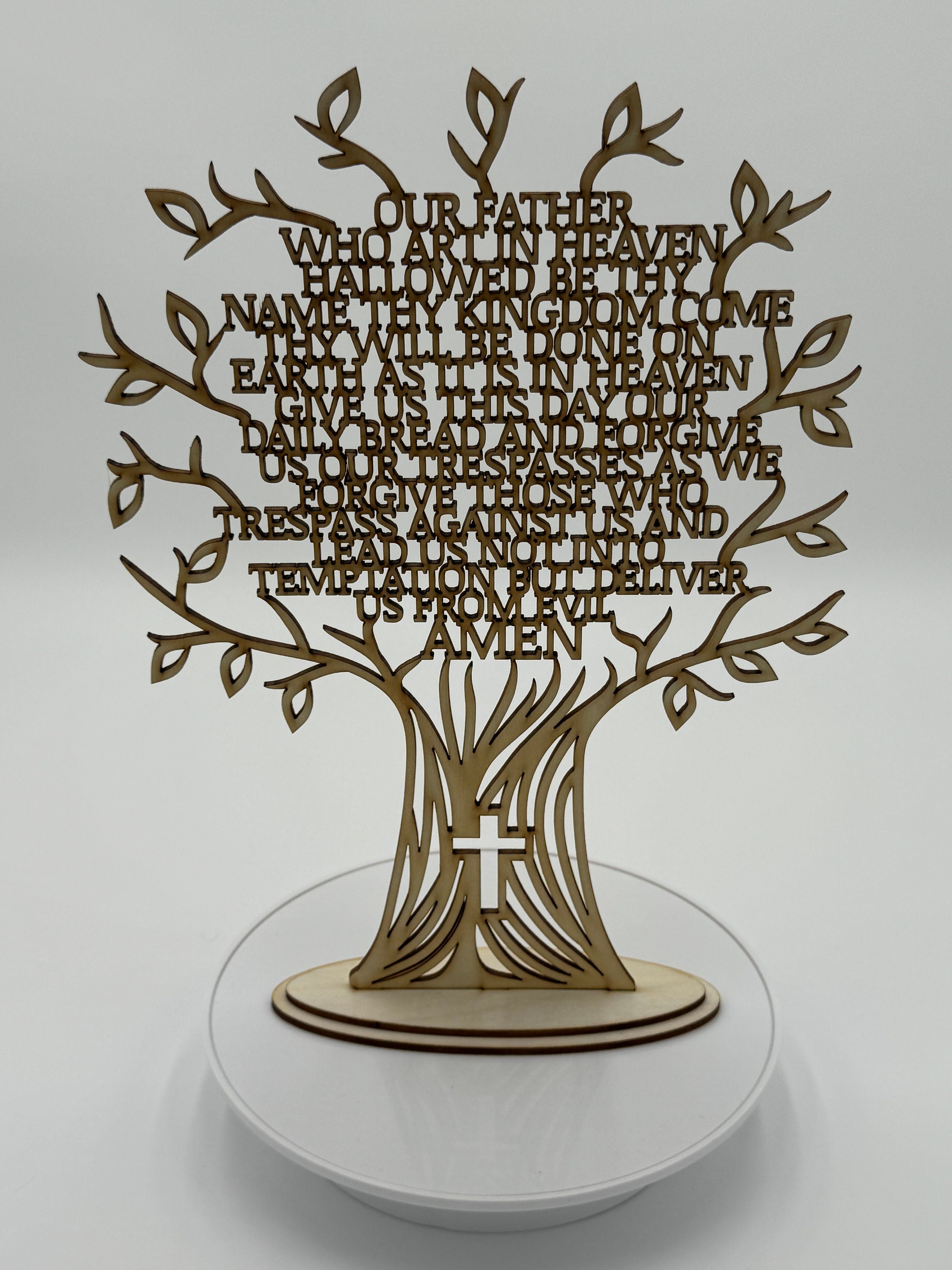 Lord’s Prayer Tree - Etsy
