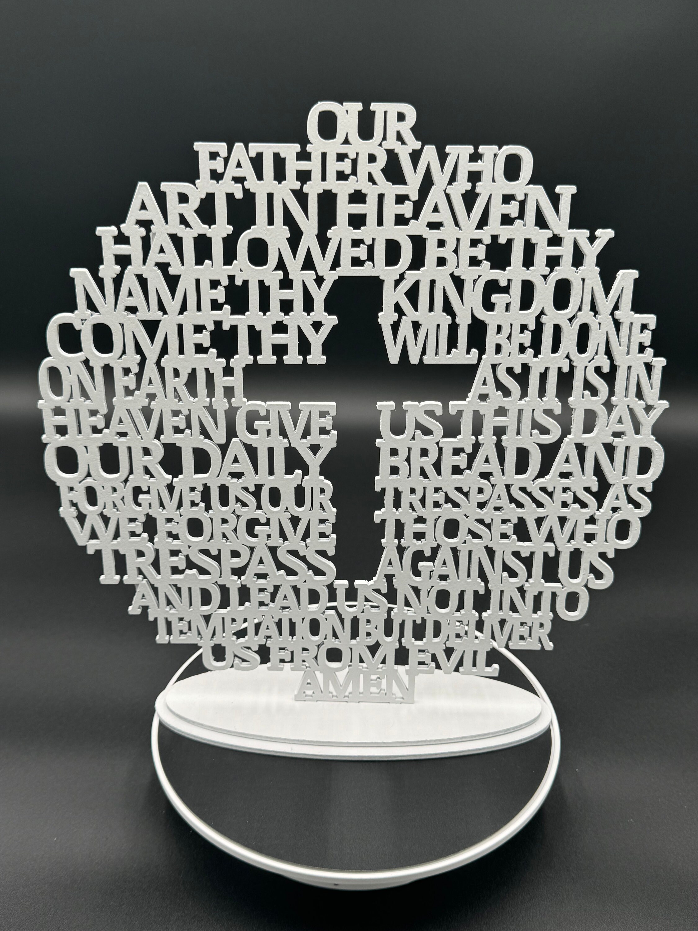 Lord’s Prayer Circle - Etsy