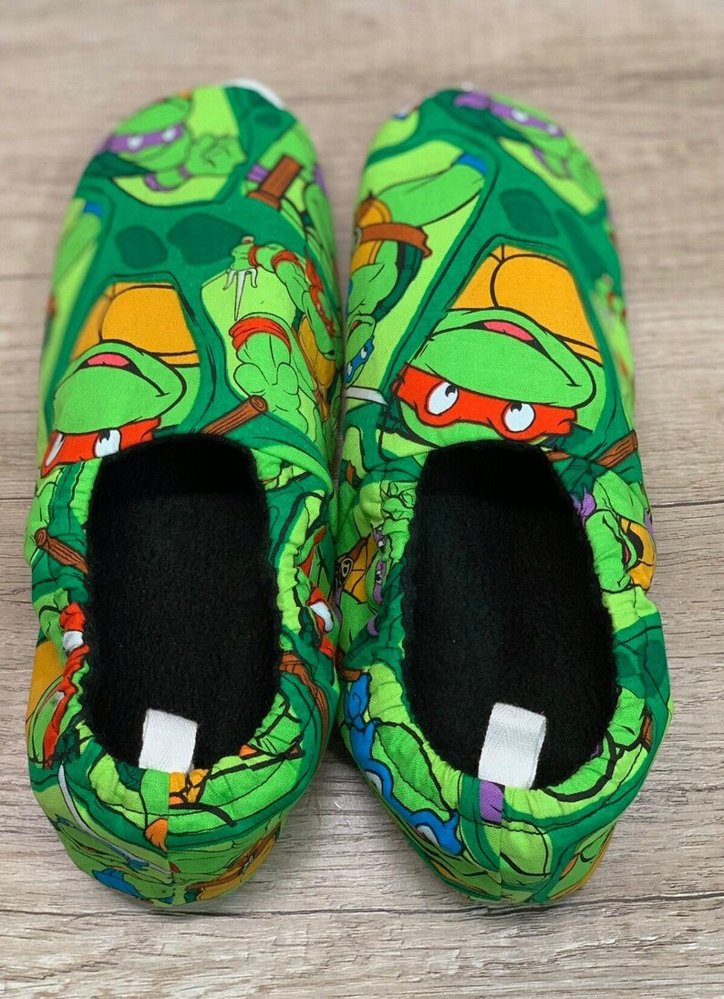 Turtles Soft Sole Slipper Socks Sizes Baby Youth Mens Womens - Etsy