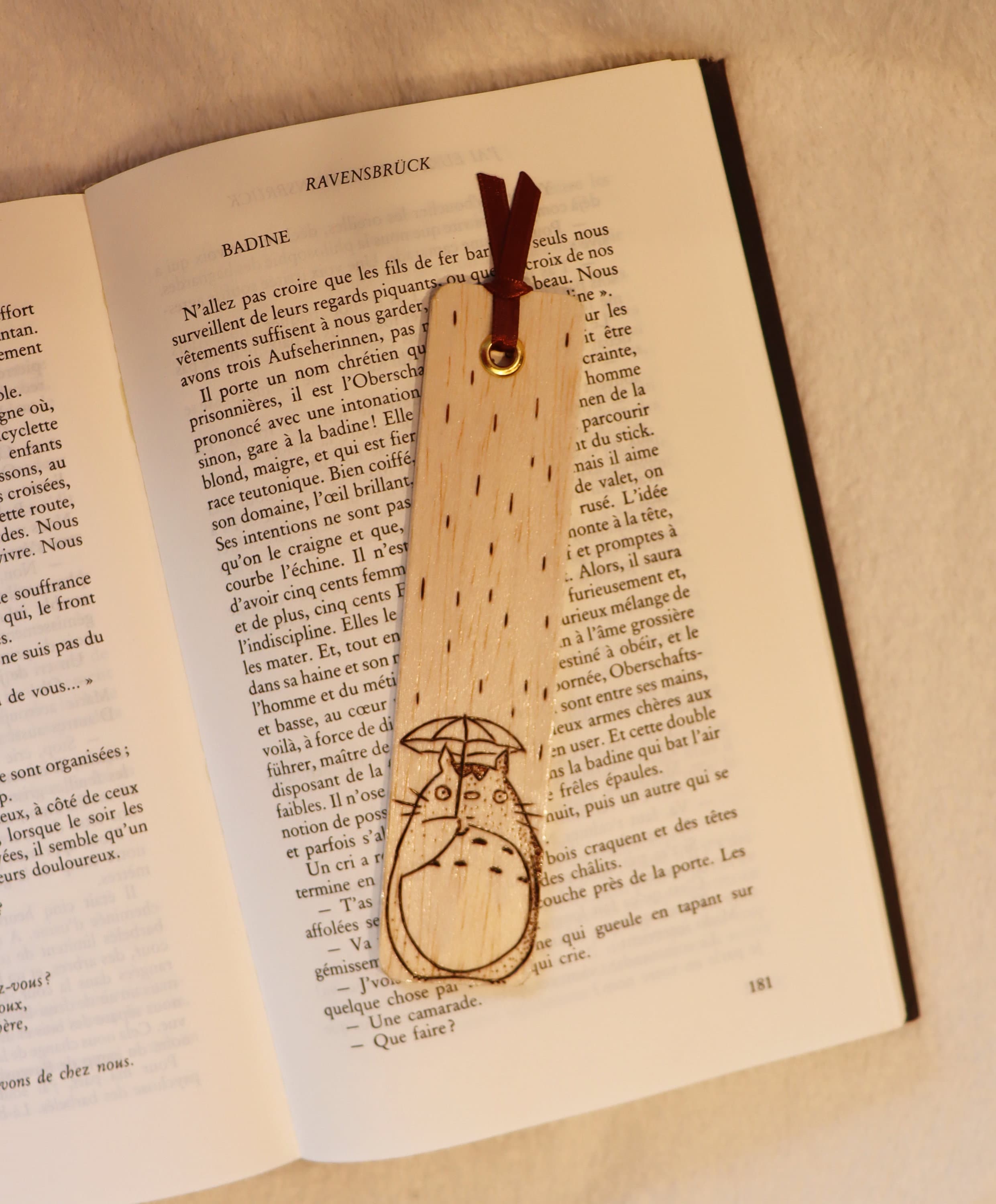 Ghibli Pyrography Bookmarks - Etsy