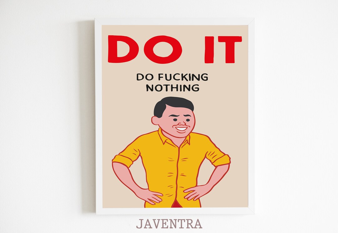 Joan Cornella Do It Black Humor Posters Home Decoration Contemporary ...