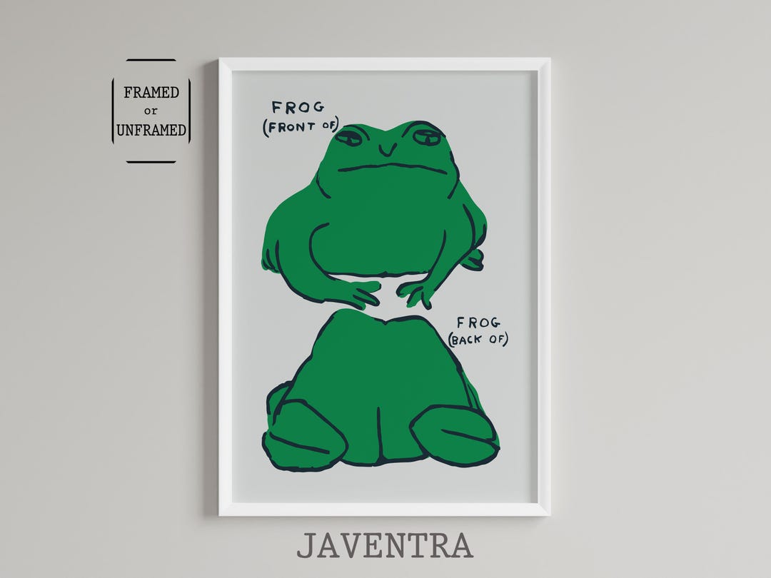 David Shrigley - Frog | Contemporary Art | Pop Art | Humorous Prints ...