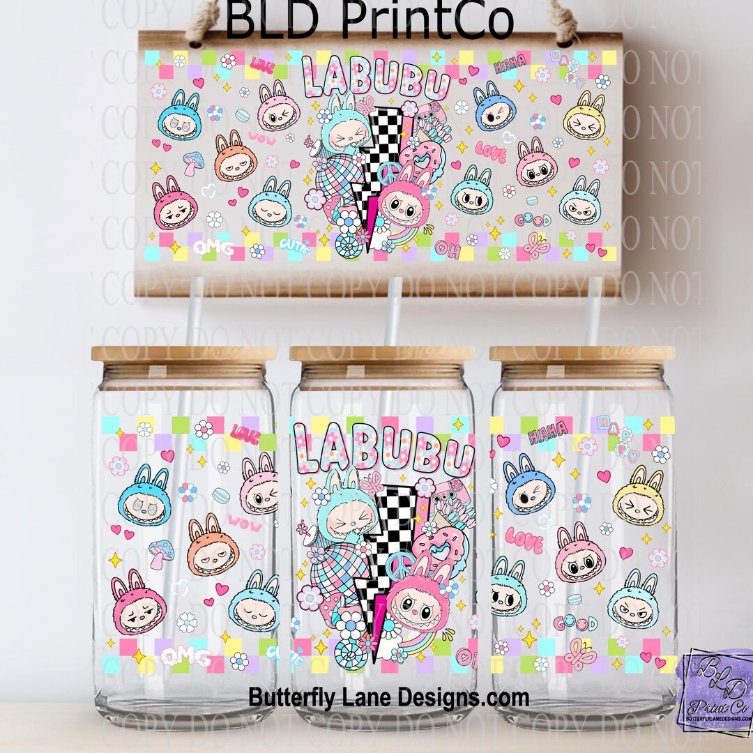 L467 Creepy Lab Dolls- UVDTF Libbey Wrap - Etsy