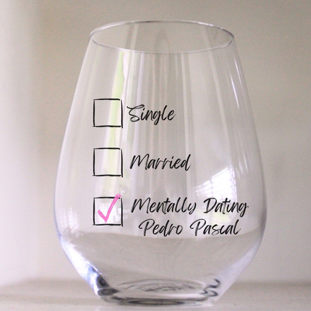 Pedro Pascal Wine Glass, Pedro Pascal Fan, Pedro Pascal Lover, the Last ...