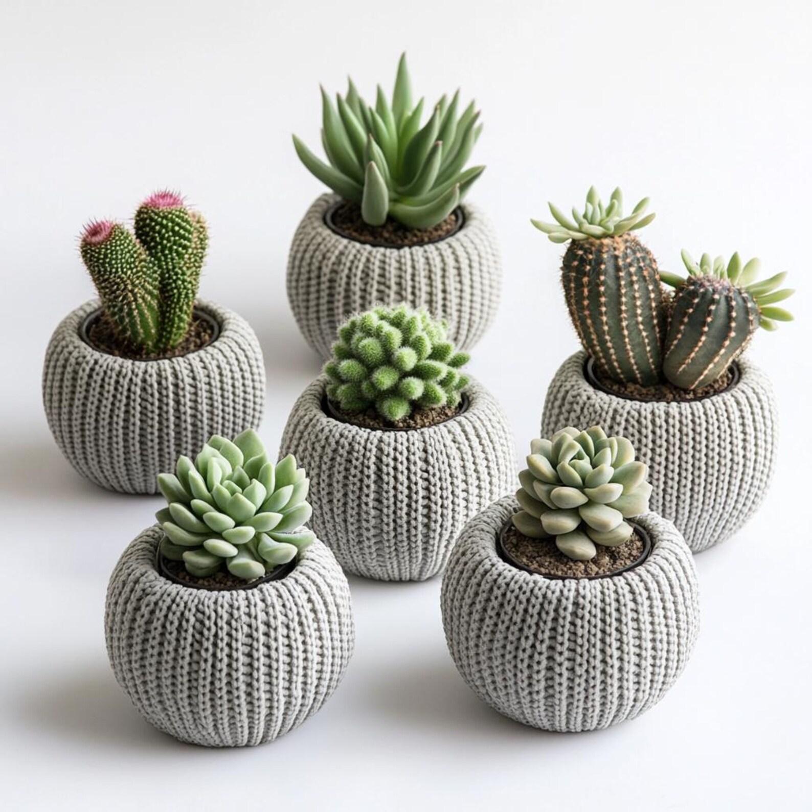 Woven Texture Planters Natural and Elegant Style for Your Plants - Etsy