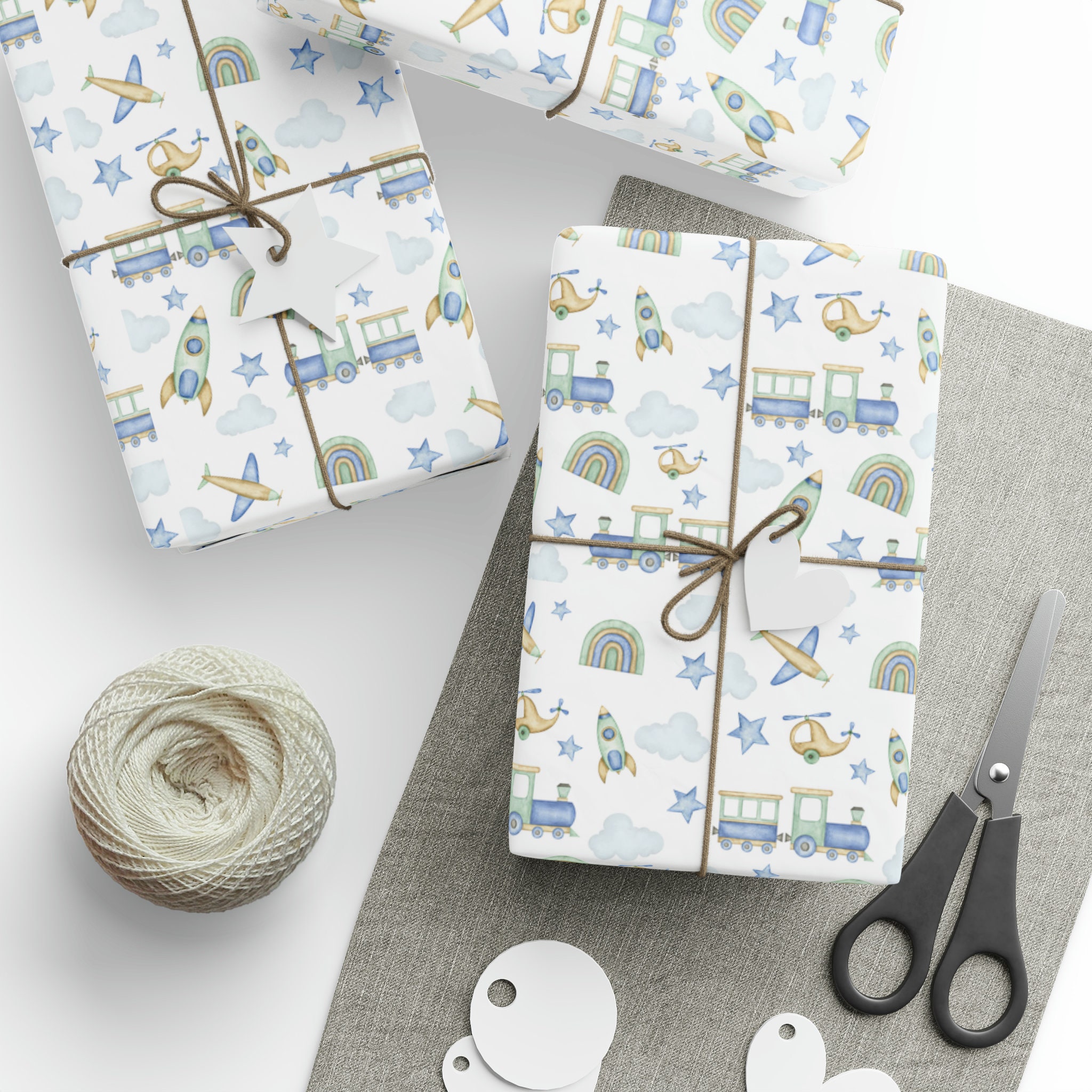 Wrapping Paper Birthday Wrapping Paper Custom Wrapping Paper Fun ...