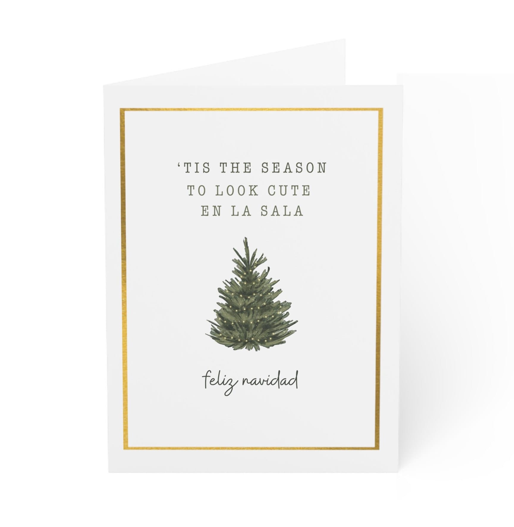 Funny Mexican Christmas Card, Spanish Christmas Cards, En La Sala ...