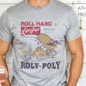 Roly Poly Shirt, Isopod Shirt, Vintage Western Rodeo Cowboy T-shirt ...