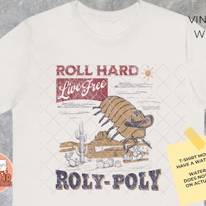 Roly Poly Shirt, Isopod Shirt, Vintage Western Rodeo Cowboy T-shirt ...