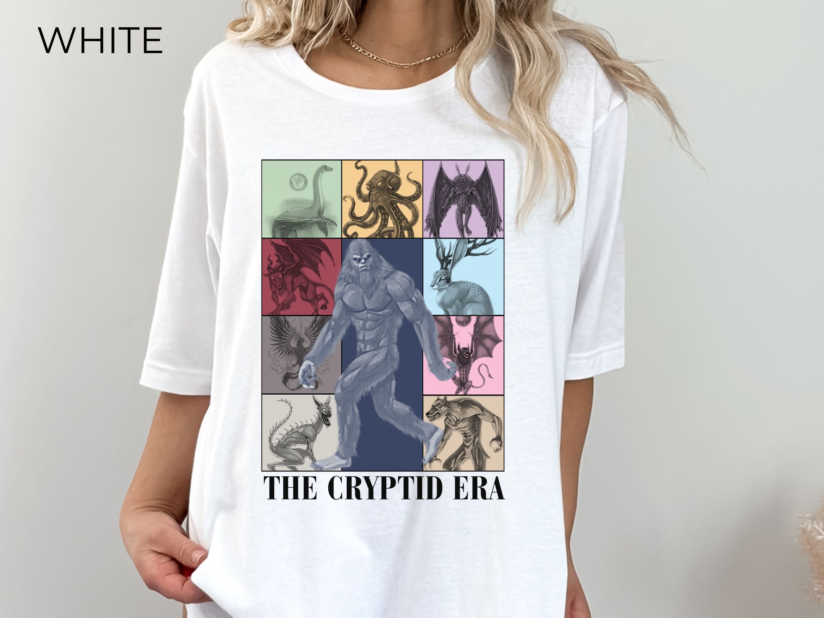 The Cryptid Era Shirt, Cryptid Collections Bigfoot Sasquatch Tshirt ...