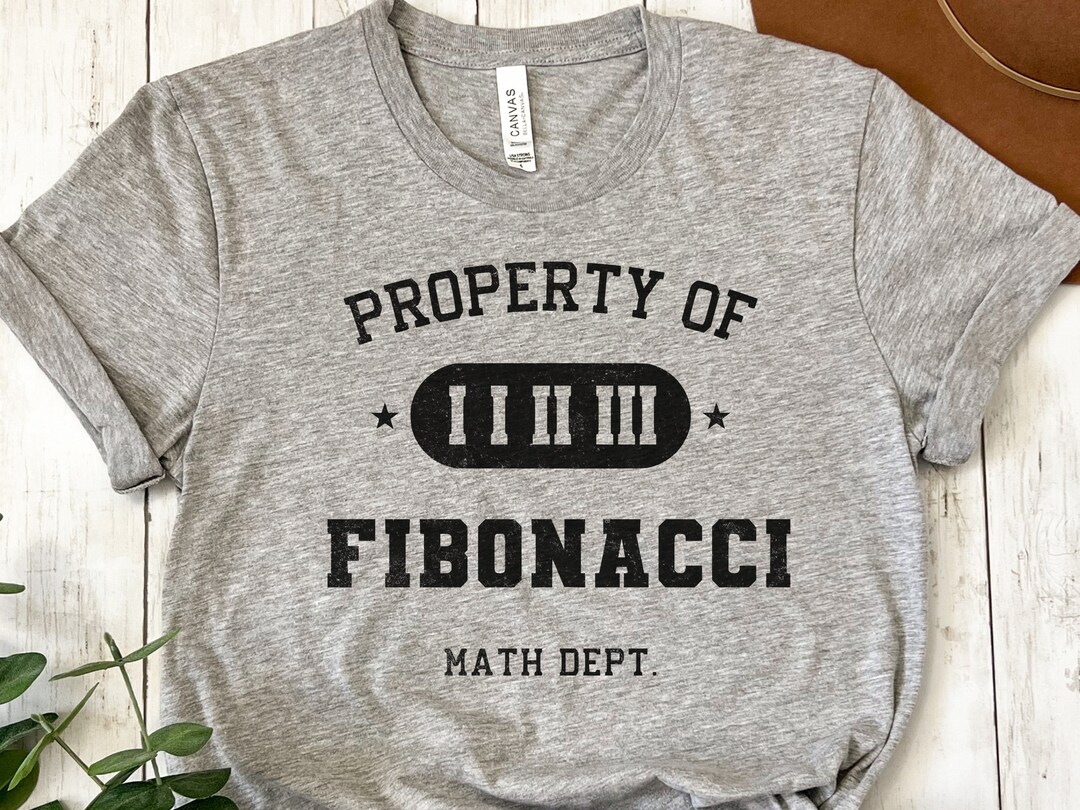 Fibonacci Math Shirt Golden Ratio Spiral Geometry Teacher Science ...