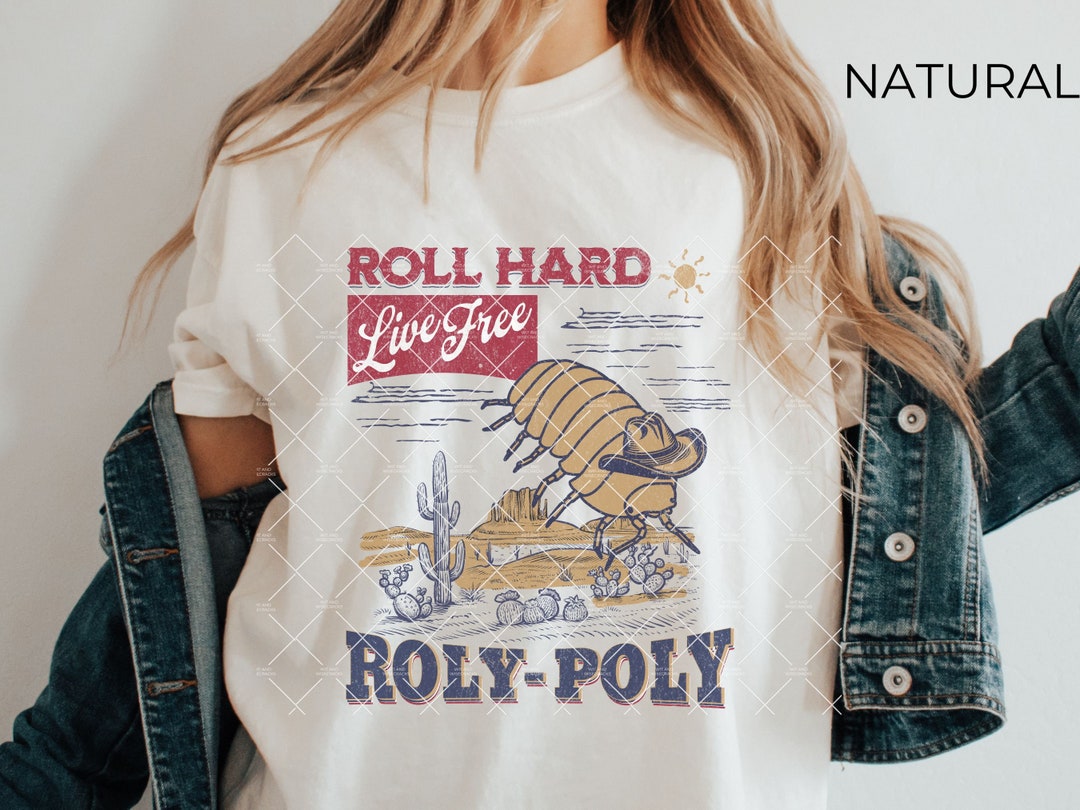 Roly Poly Shirt, Isopod Shirt, Vintage Western Rodeo Cowboy T-shirt ...