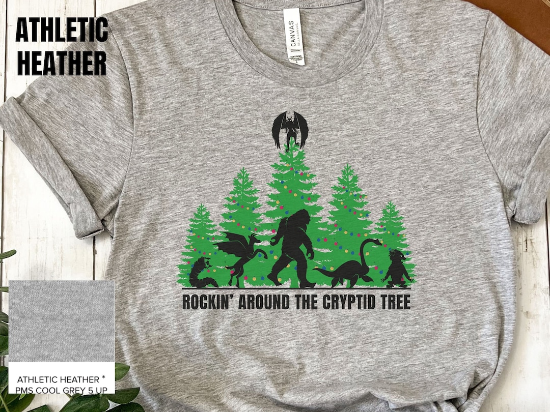 Cryptid Collections Shirt Rockin Around the Christmas Tree - Etsy