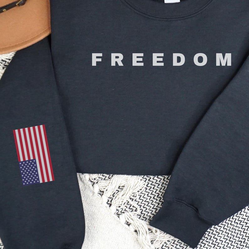 Freedom Sweatshirt, Charlie Kirk Tribute Shirt - Etsy