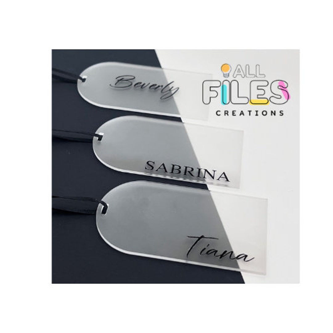 Name Tags - Digital Download - Instant Access / SVG File / Glowforge ...
