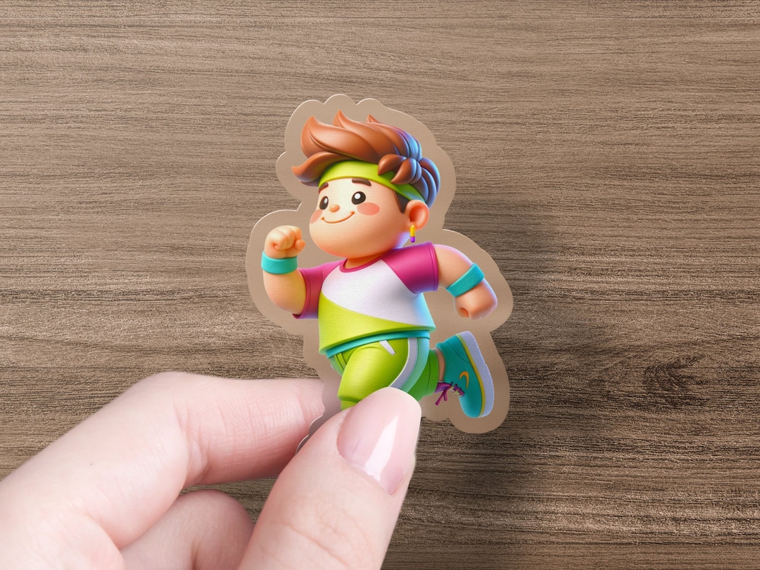 Zumba Fitness Dance Image High Quality Vinyl Sticker for Laptops ...