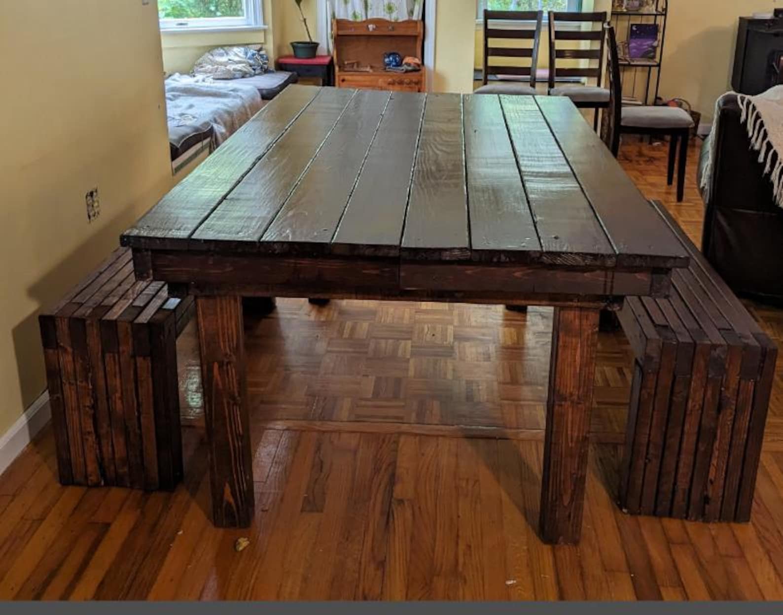 Custom Hand Made Farm Table Dining Table/ttrpg Gaming Table - Etsy