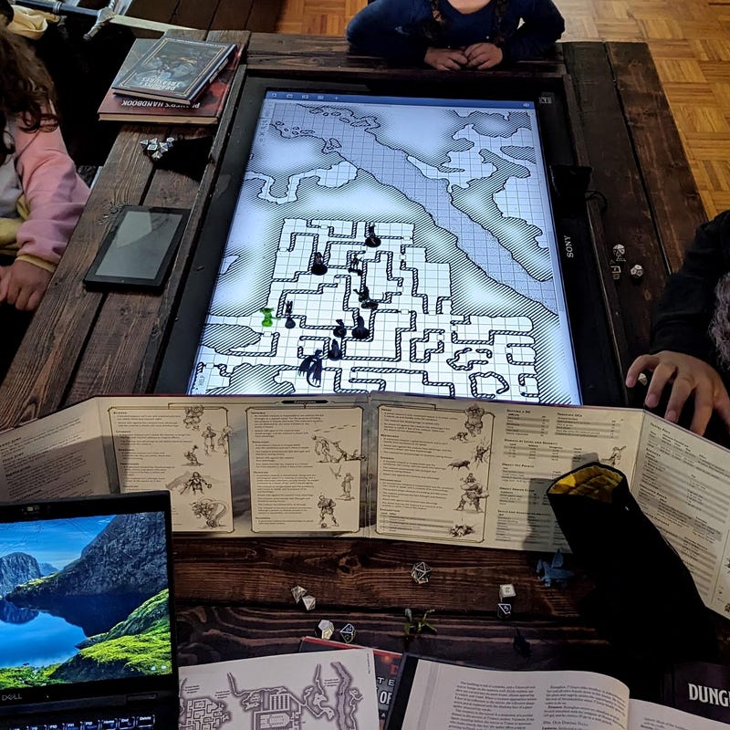 Gaming Table With Tv - Etsy
