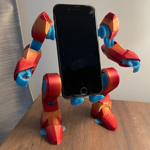 3d Printed Cell Phone Holder - Etsy