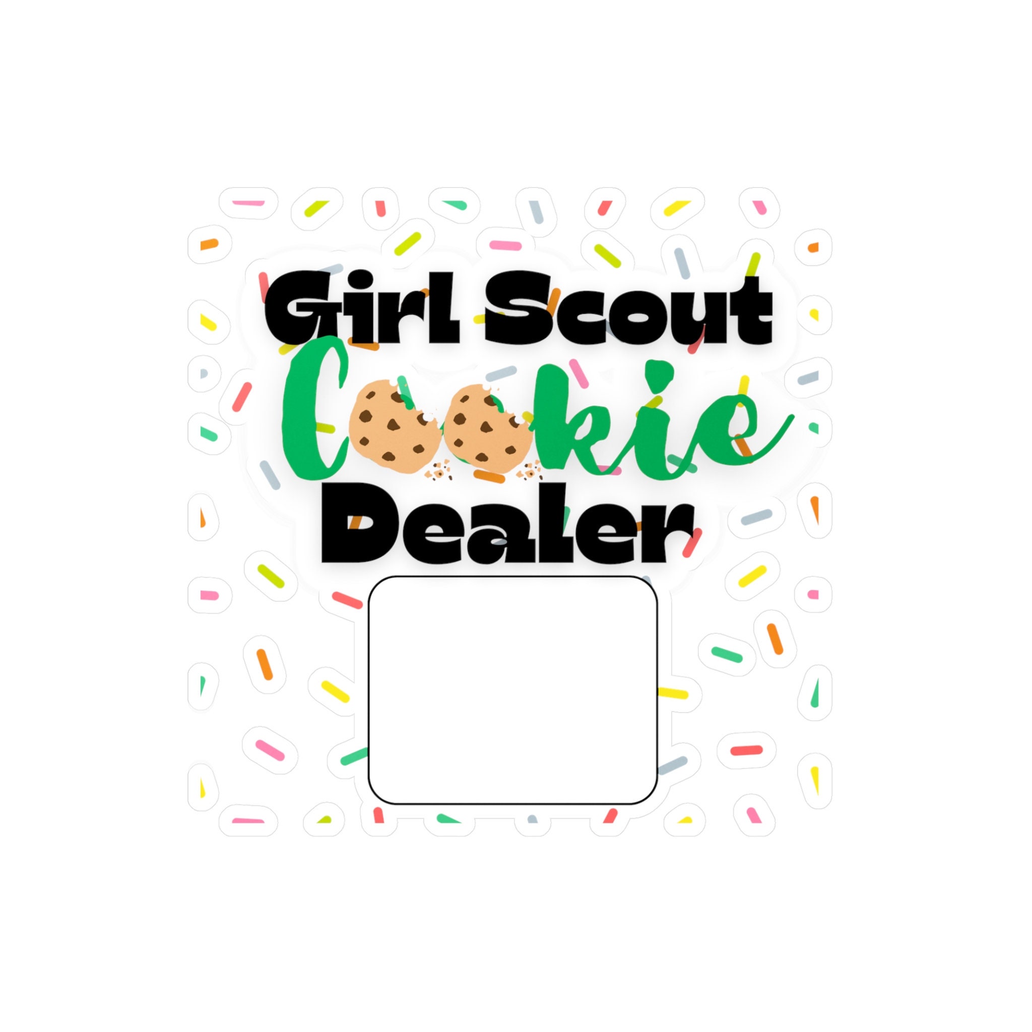 Girl Scout Cookie Dealer Vinyl Decals Etsy