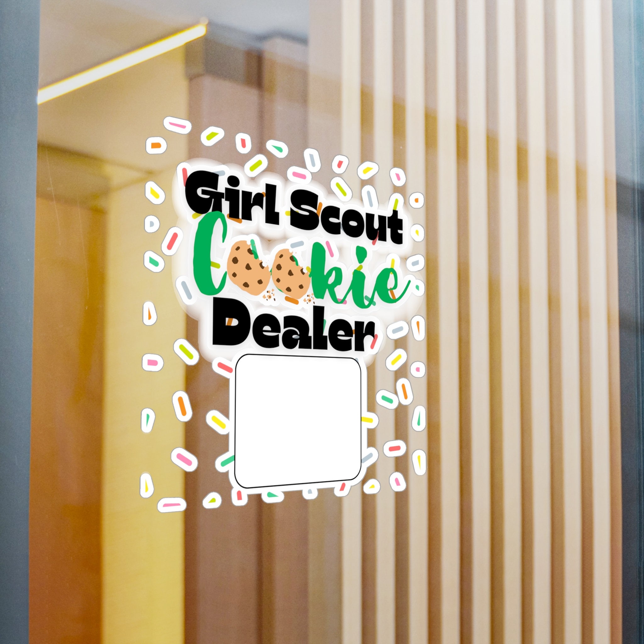 Girl Scout Cookie Dealer Vinyl Decals - Etsy