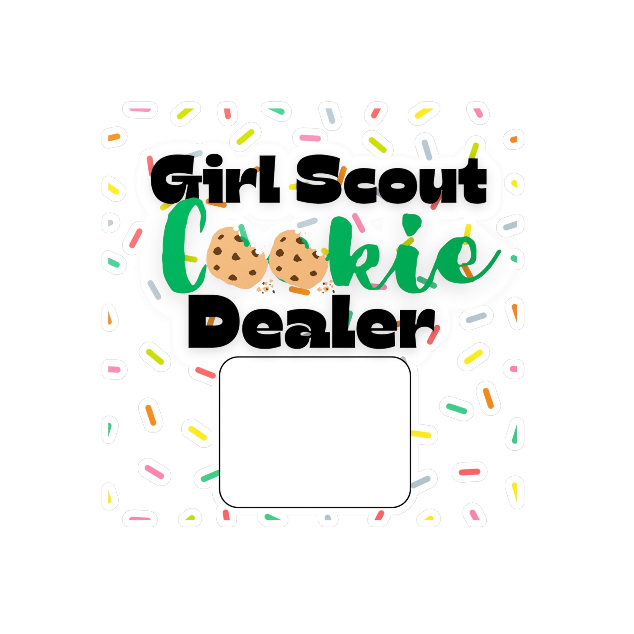 Girl Scout Cookie Dealer Vinyl Decals Etsy