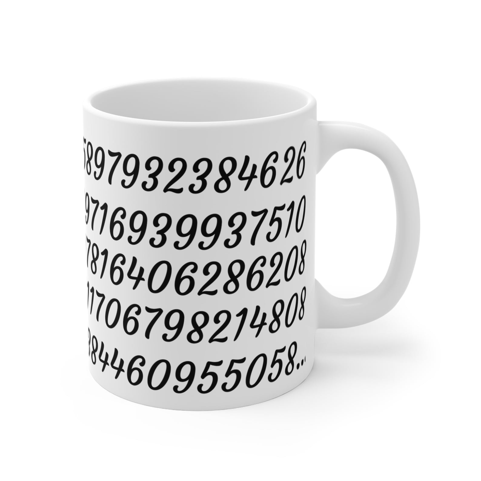 Pi Mug, Math Teacher Mug, Math Mug, Pi Math Mug, Matth Teacher Gift ...